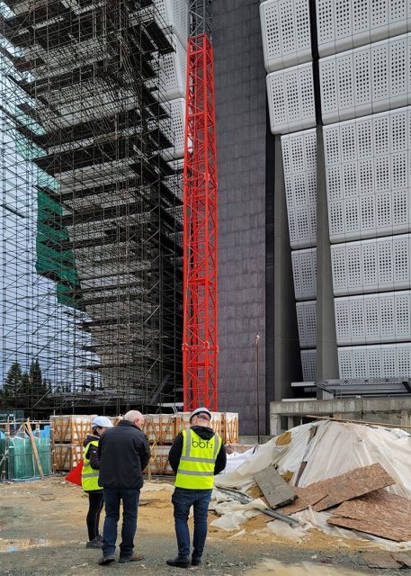 Marco Polo: The luxury tower is nearing completion