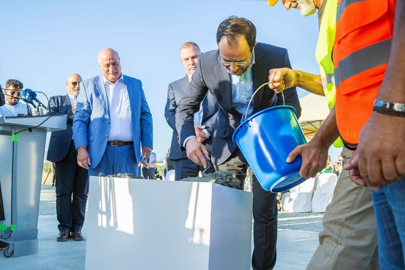 The construction of the TEPAK student residences in Limassol is taking ...