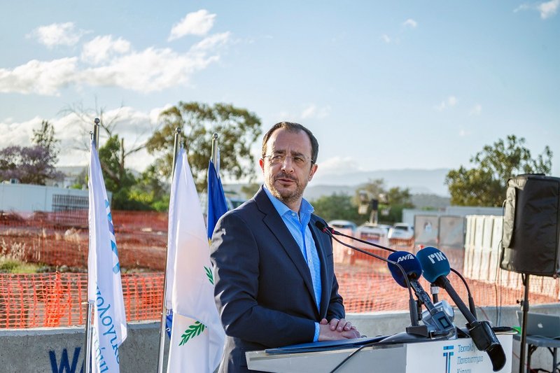 The construction of the TEPAK student residences in Limassol is taking ...