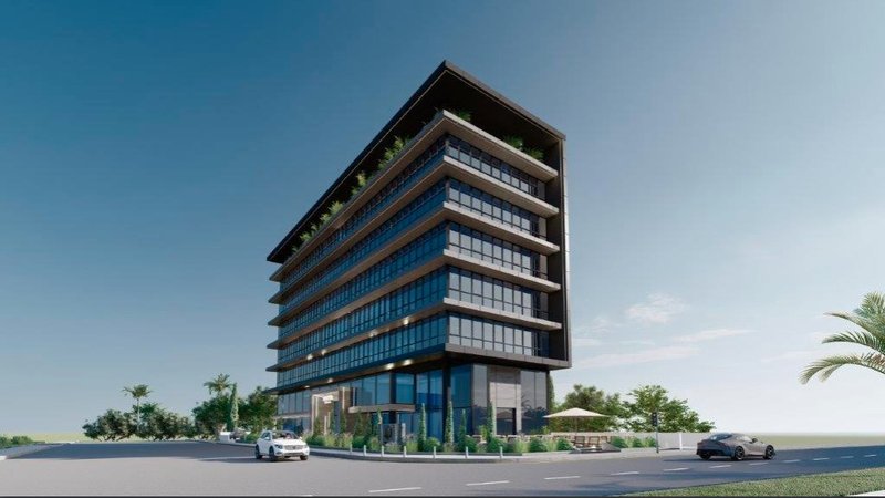 The Estella Hotel is demolished, the Global Tower is erected… Office ...