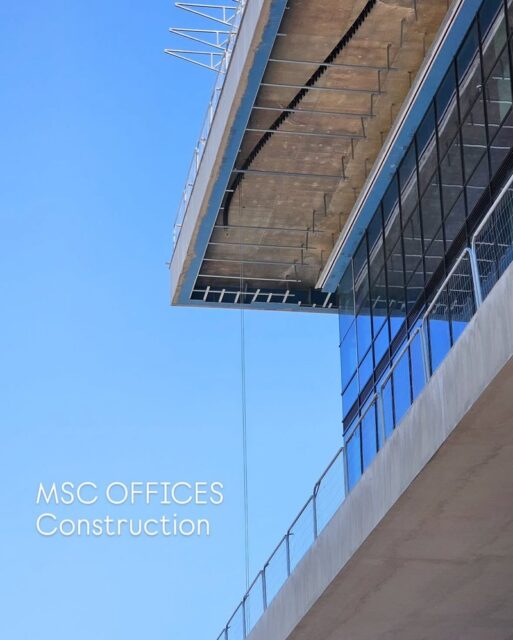 New high-tech MSC office under construction in Limassol by C&A Toumazis